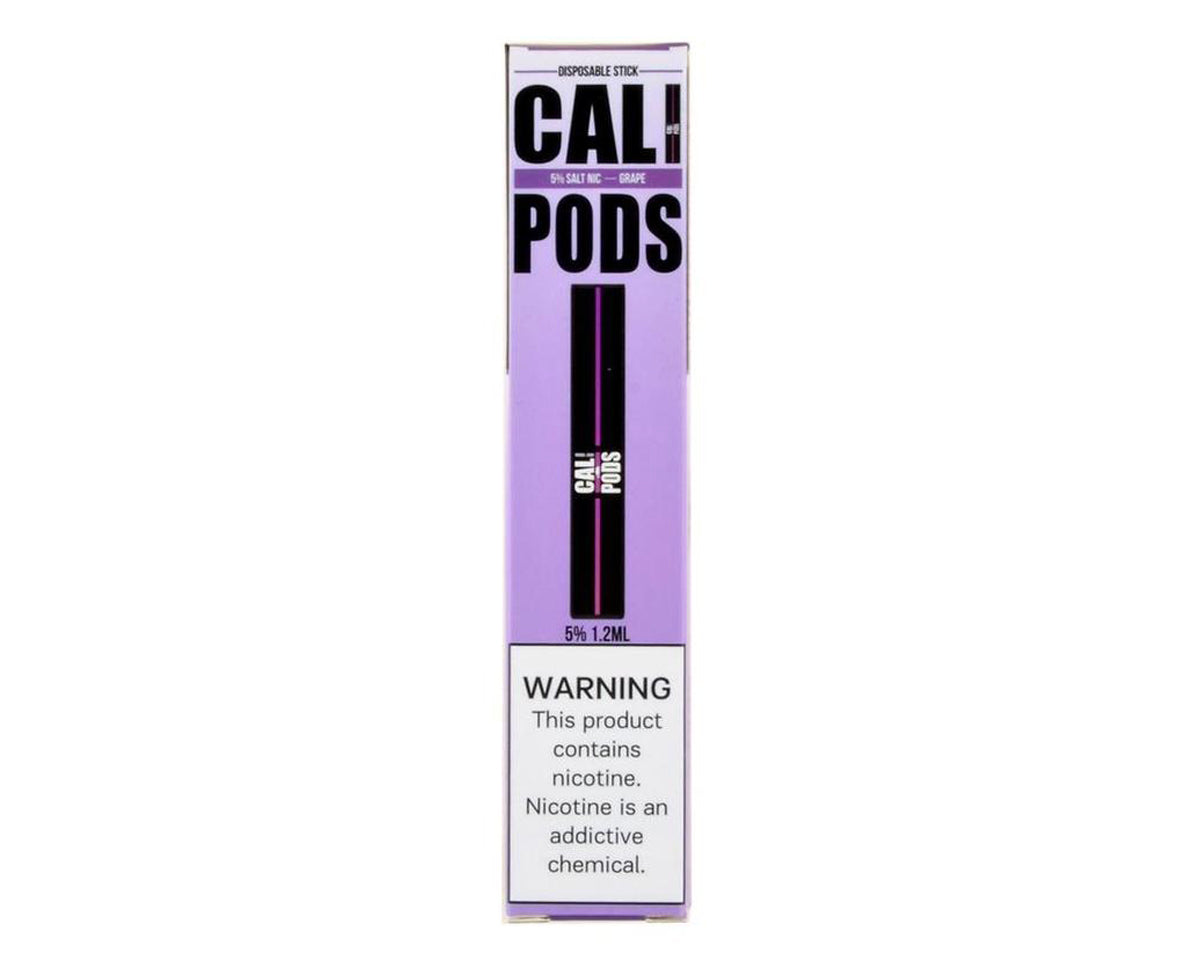 Buy Cali Stick 1.2ml Disposable Device, Grape Online | Vape Pod