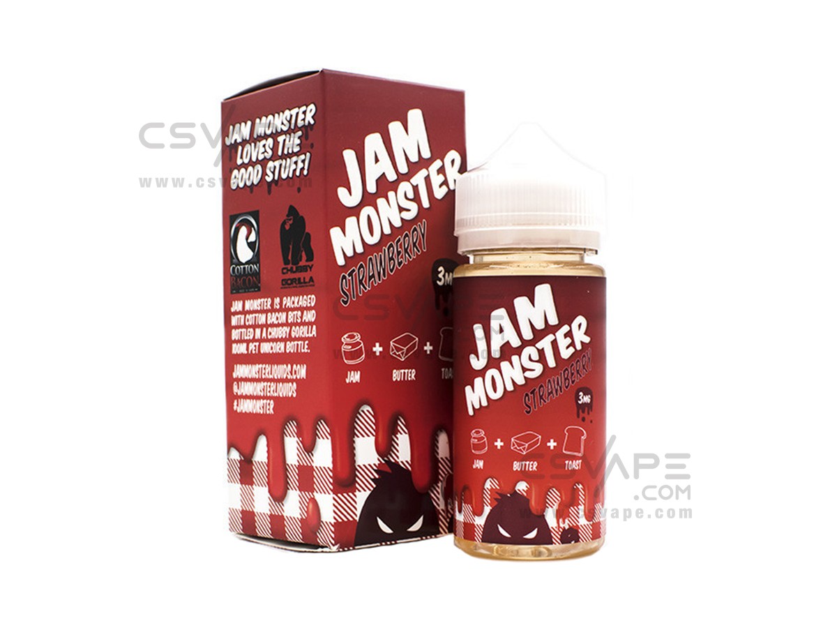 Buy Jam Monster Strawberry Online | E-Liquid | CSVape